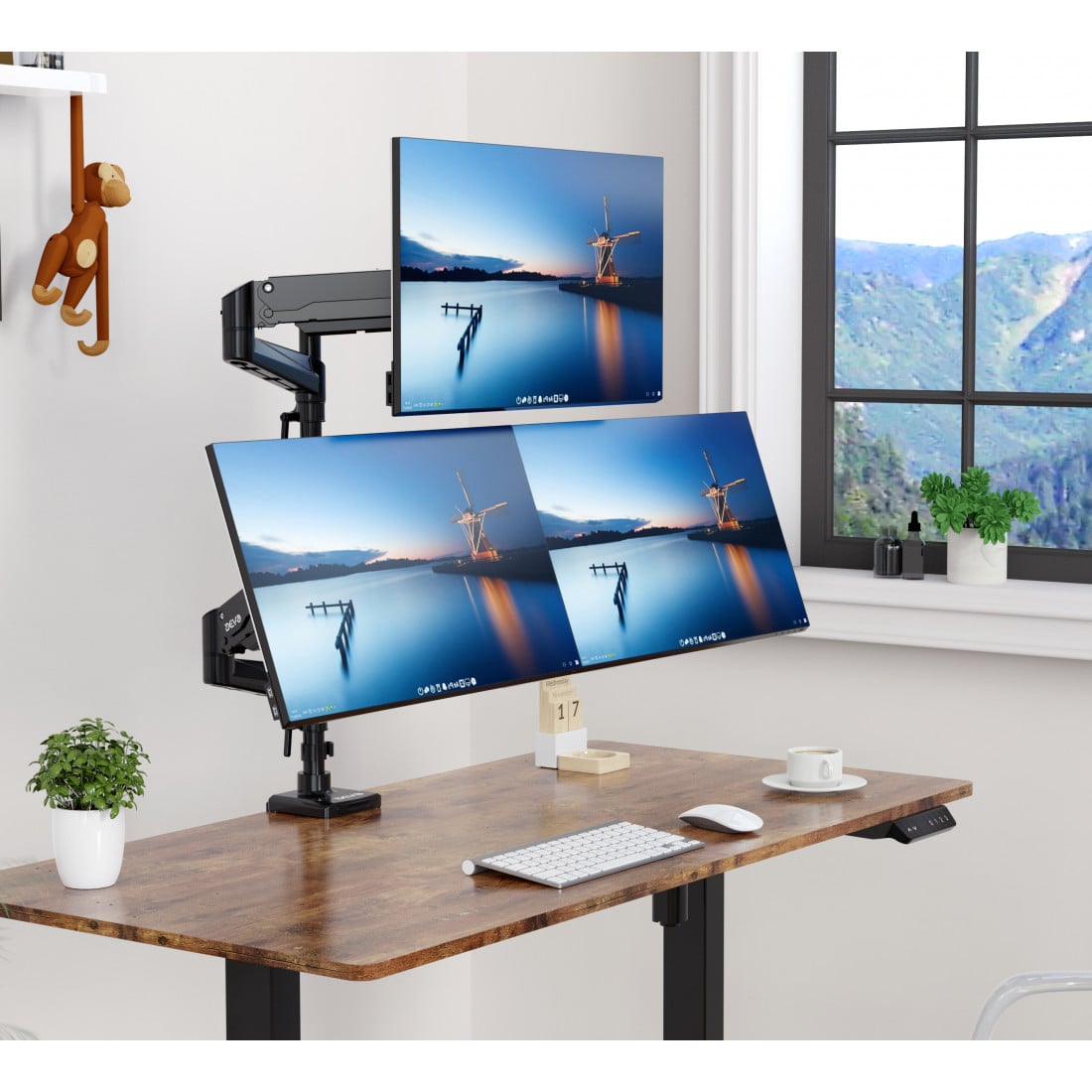 Devo Gaming Monitor Arm - TriFlex