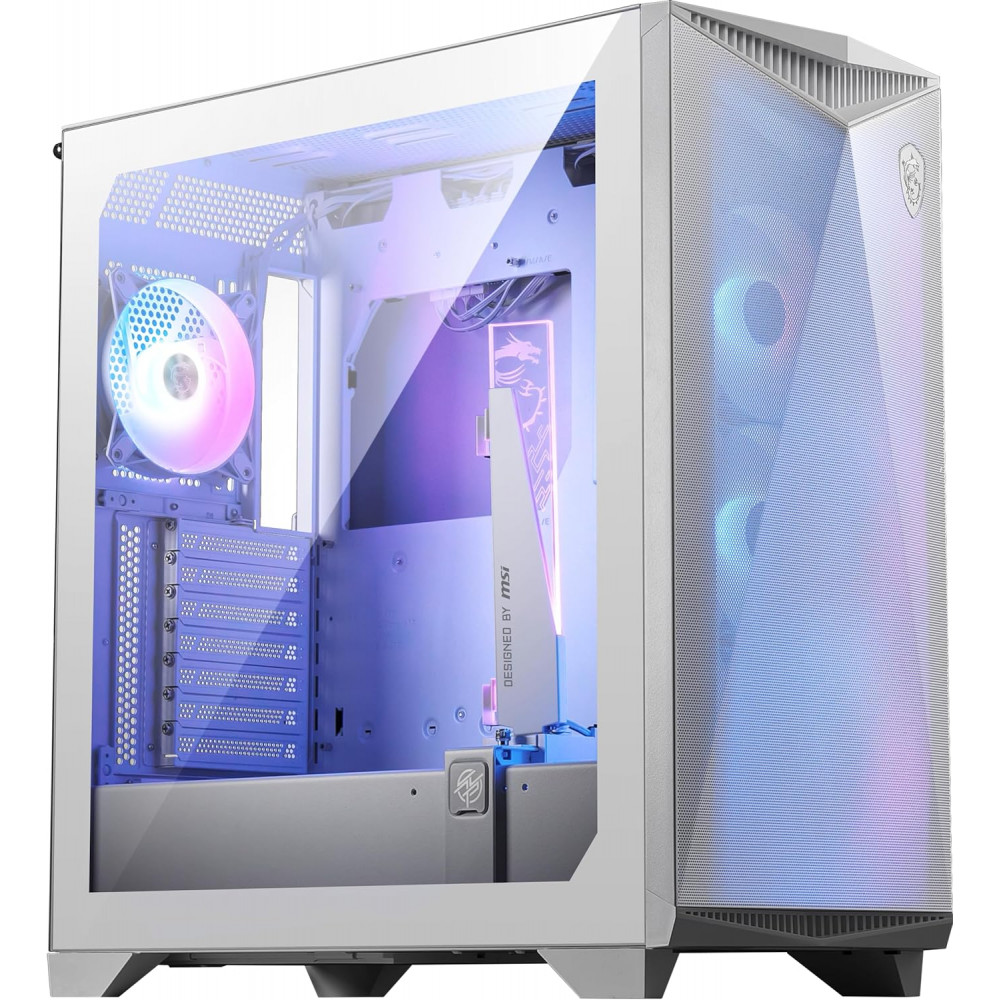 MSI MPG Gungnir 300R AIRFLOW White Gaming Case