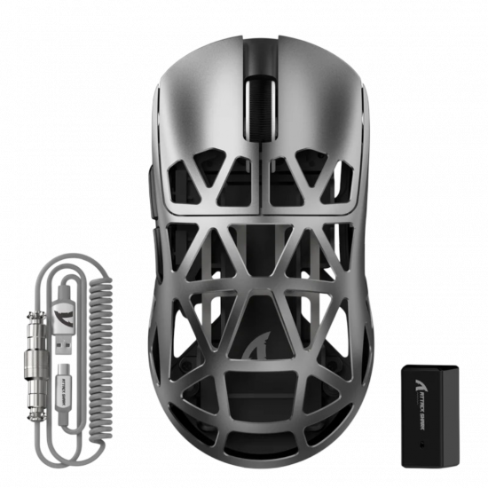 Attack Shark R2 Magnesium Pro Mouse - Grey