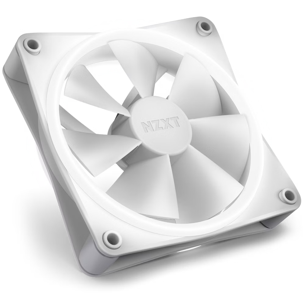 NZXT F120 RGB DUO 120mm RGB fan Triple - White