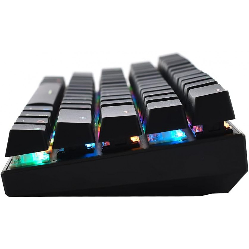 Motospeed SK62 RGB Mechanical Game Keyboard Black - Blue Arabic Switch