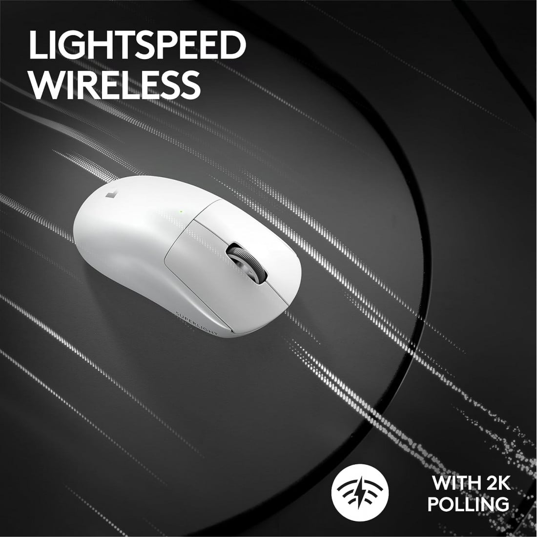 Logitech G pro X superlight 2 lightspeed Gaming Mouse - White