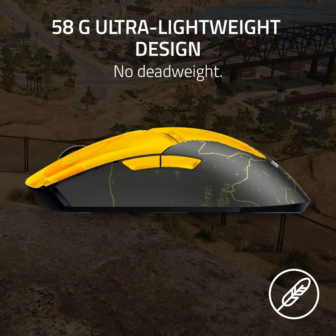 Razer Viper V2 Pro - PUBG- 58g Ultra-Lightweight Mouse