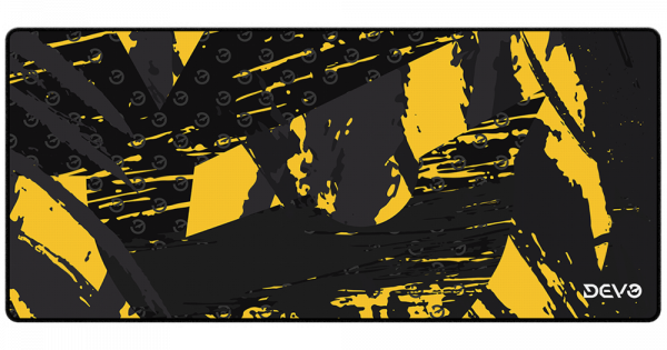 Devo Gaming Mouse Pad - Yellowlicious-900 - Waterproof