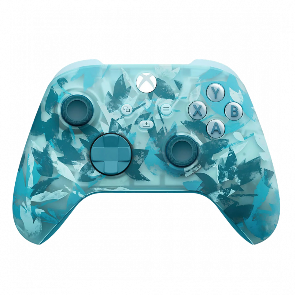 يد تحكم Xbox اللاسلكية Ice Breaker – إصدار مميز بتصميم أزرق جليدي