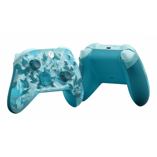 يد تحكم Xbox اللاسلكية Ice Breaker – إصدار مميز بتصميم أزرق جليدي