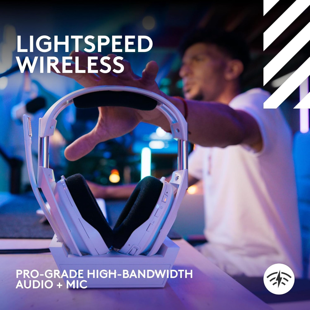 Astro A50 X LIGHTSPEED Wireless Gaming Headset White + Base Station