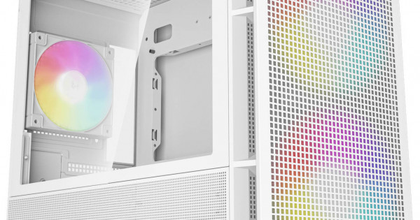 DEEPCOOL CH360 Digital M-ATX 3F RGB Case - White