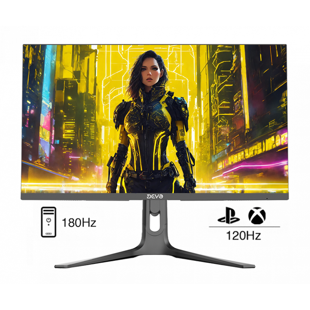 Devo Gaming monitor - DQI27180 - 27" Fast IPS 2K 180Hz 0.5ms