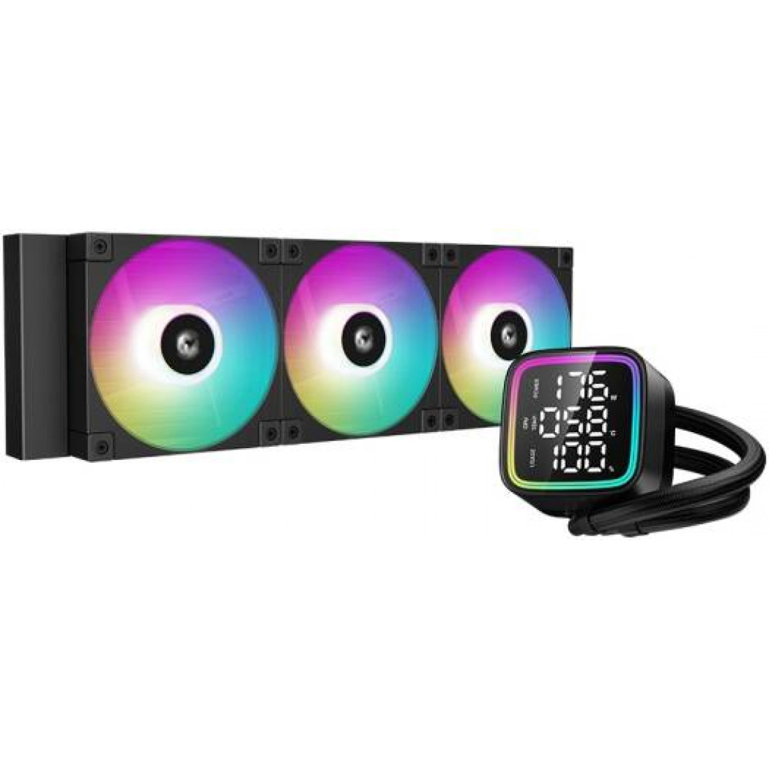 Deepcool AIO Liquid Cooler LD360 Digital LCD - Black