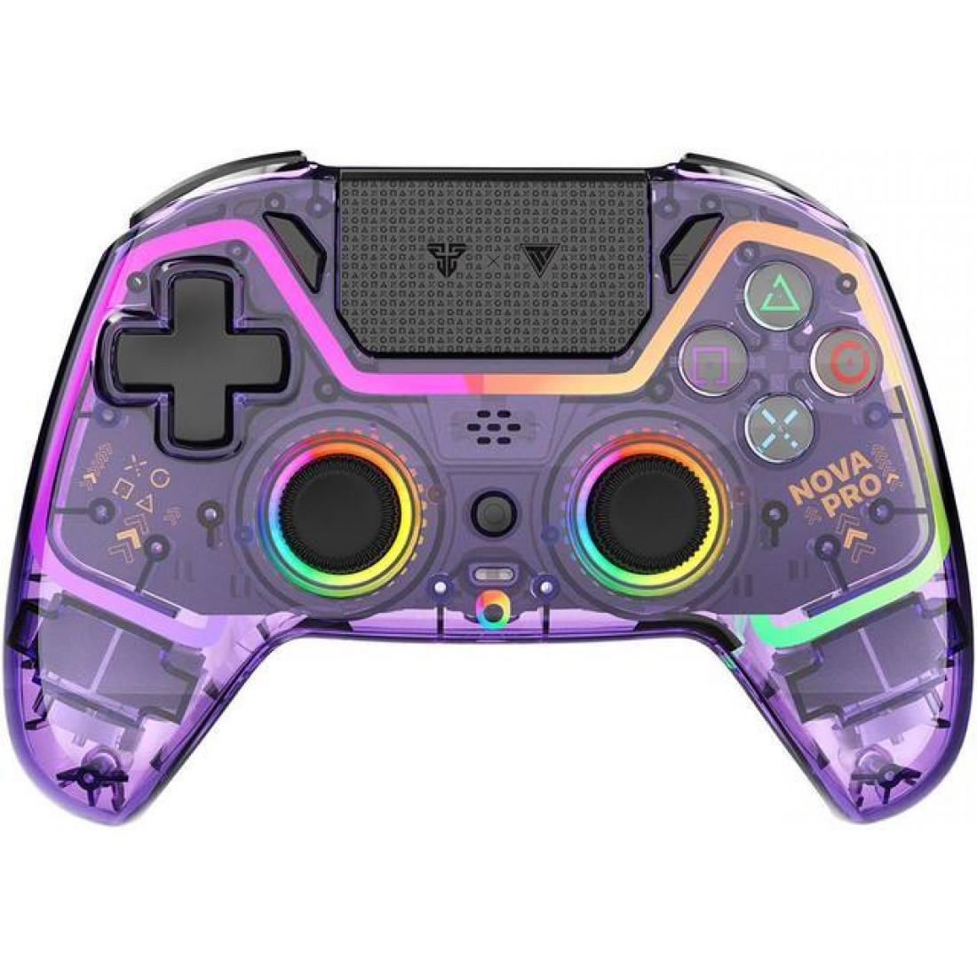 Fantech WGP14v2 Wireless Gaming Controller - Clear Purple