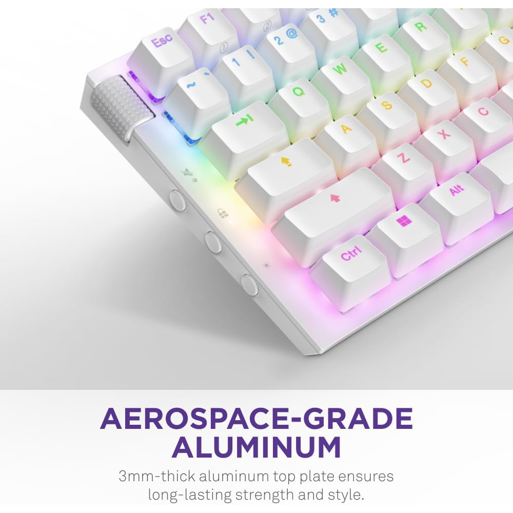 NZXT Function 2 Mini TKL Keyboard - White