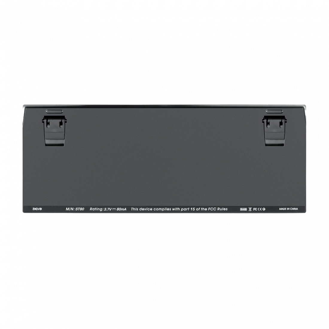 Devo Gaming Keyboard - ST80 Black - Red Switch