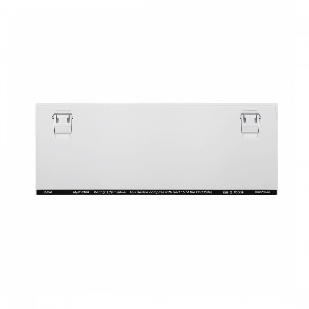 Devo Gaming Keyboard - ST80 White - Red Switch