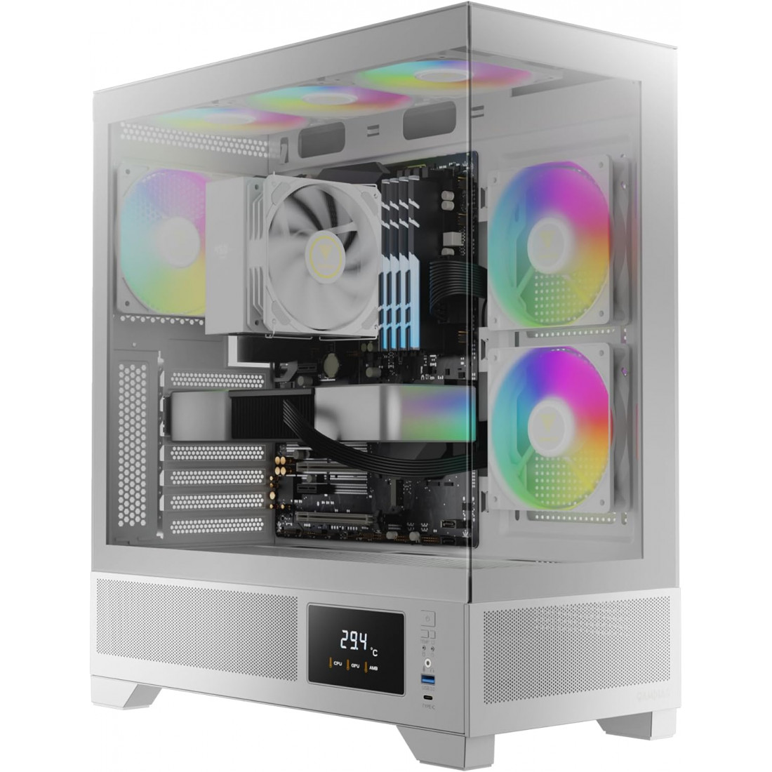 Gamdias Atlas M1 Case - White