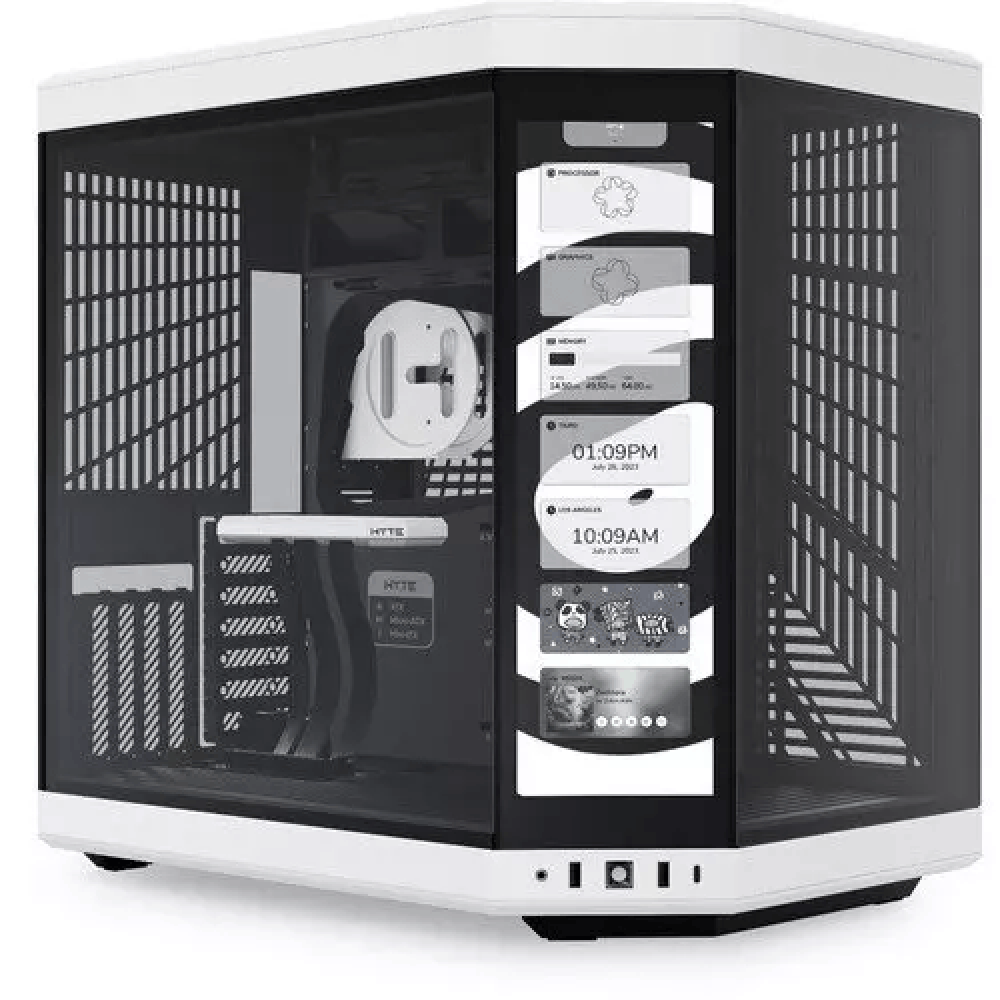 Ddr5 Ram HYTE Y70 Touch Infinite Dual Chamber ATX Mid Tower Gaming PC ...