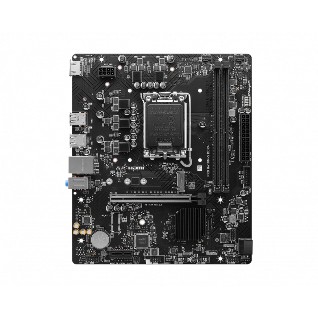 MSI PRO H610M-S DDR4 Motherboard