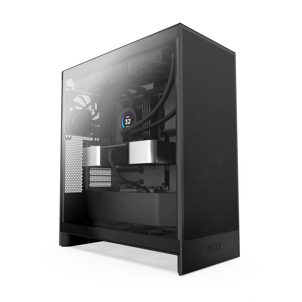 NZXT H7 Flow ATX mid tower case - Black