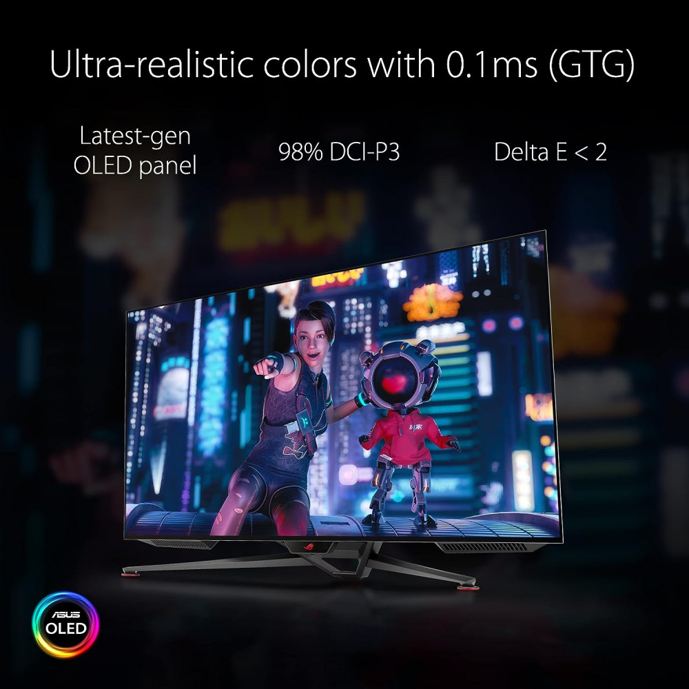 Asus ROG Swift OLED PG42UQ - 42 inch - 4k - 138hz Gaming Monitor