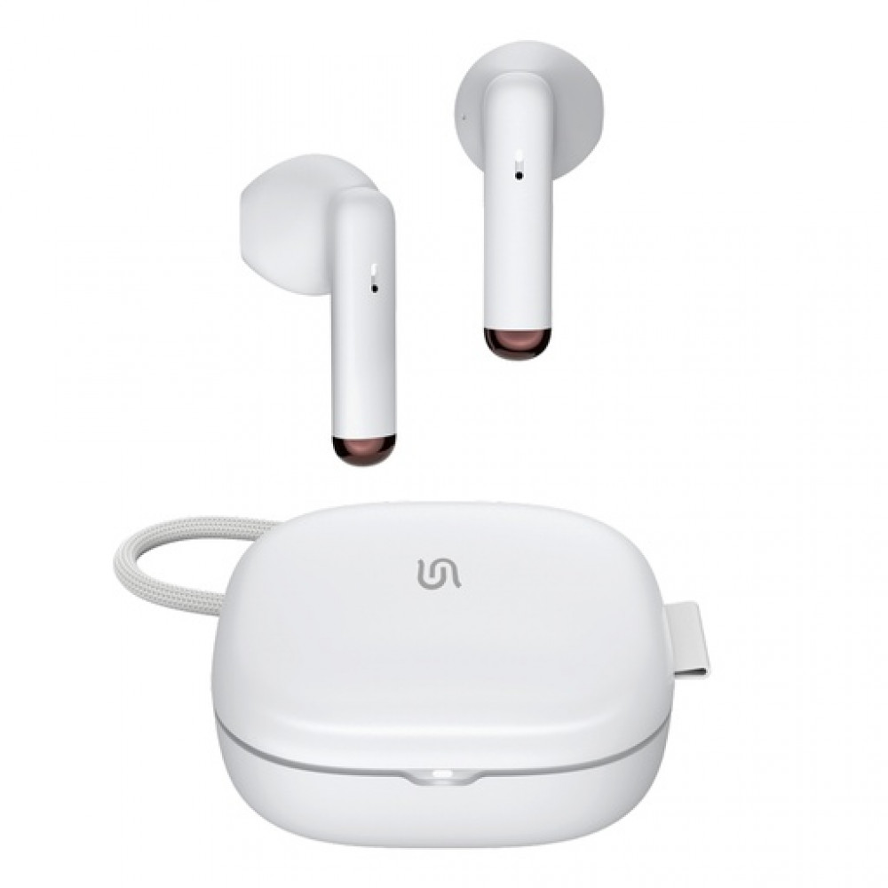 Porodo Soundtec Super Mini and Lightweight TWS Earbuds - White