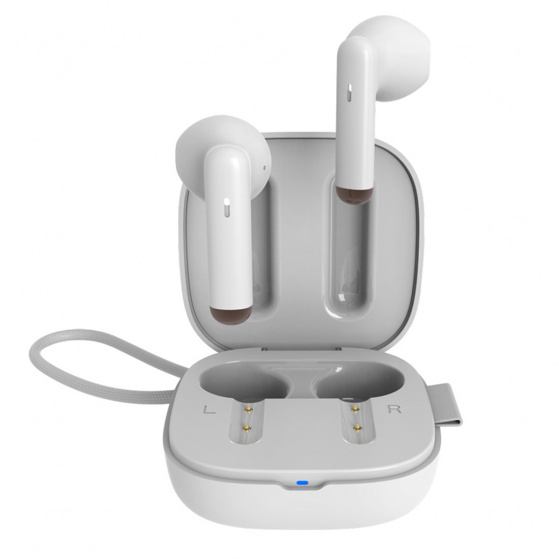 Porodo Soundtec Super Mini and Lightweight TWS Earbuds - White