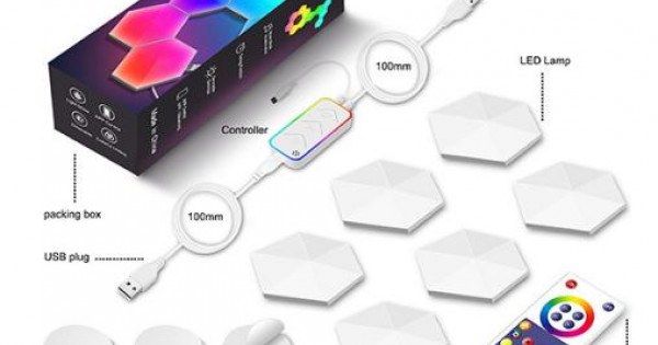 Smart Light panel (10 pack) 13LEDs RGBIC