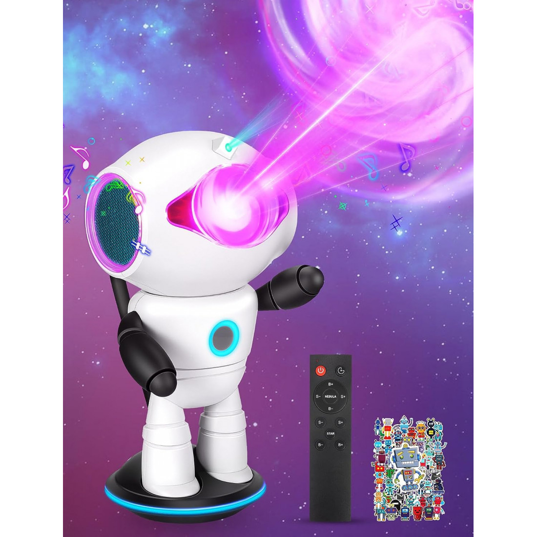 Starlight Bluetooth speaker Robot
