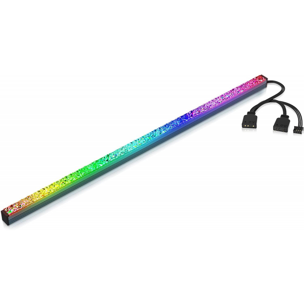 AsiaHorse Acrylic ARGB LED 410MM Strip for PC Case with 5V 3-pin ARGB ...