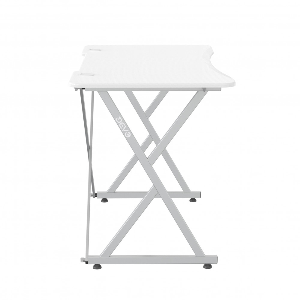 Devo Gaming Table - Basic Attention - White