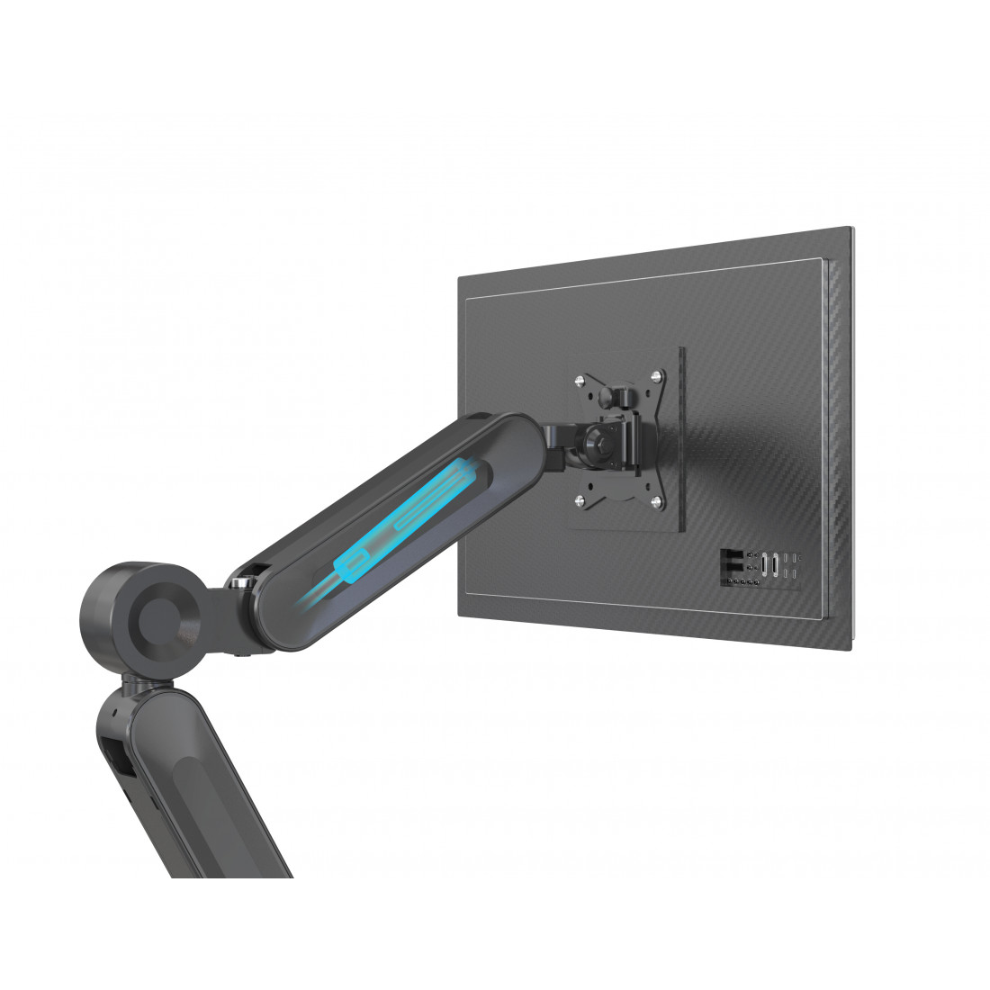 Devo Gaming Monitor Arm - 1 Monitor v3 - Black