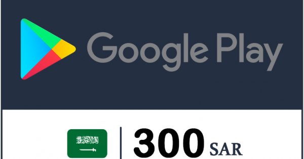 Google Play Gift Code - KSA - 300 SAR