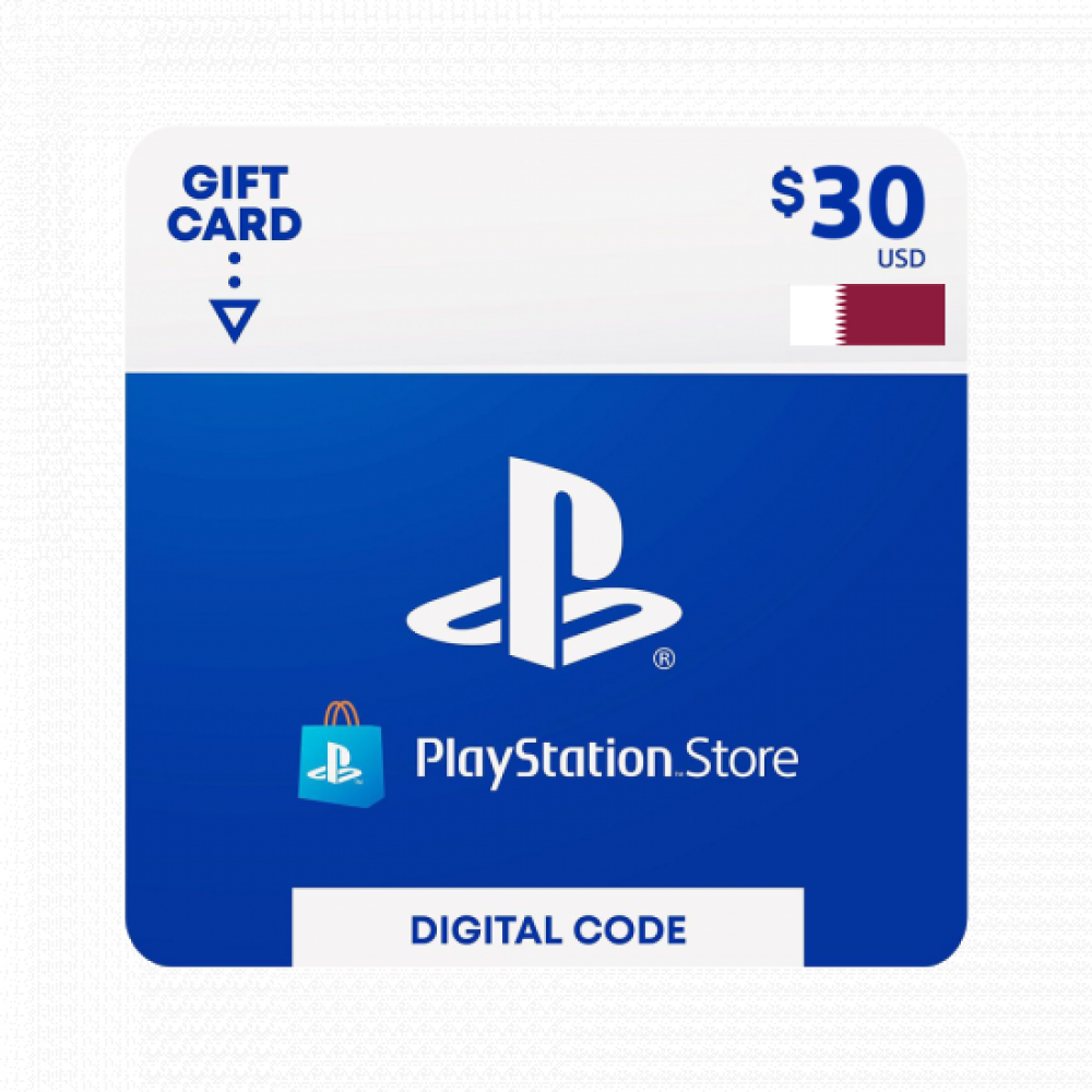 PlayStation Store Gift Card [Digital Code] - QAT - $30