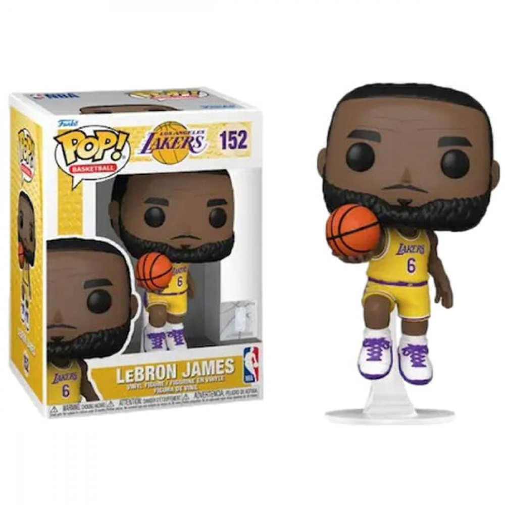 Funko Pop! Basketball: NBA Lakers - Lebron James #6