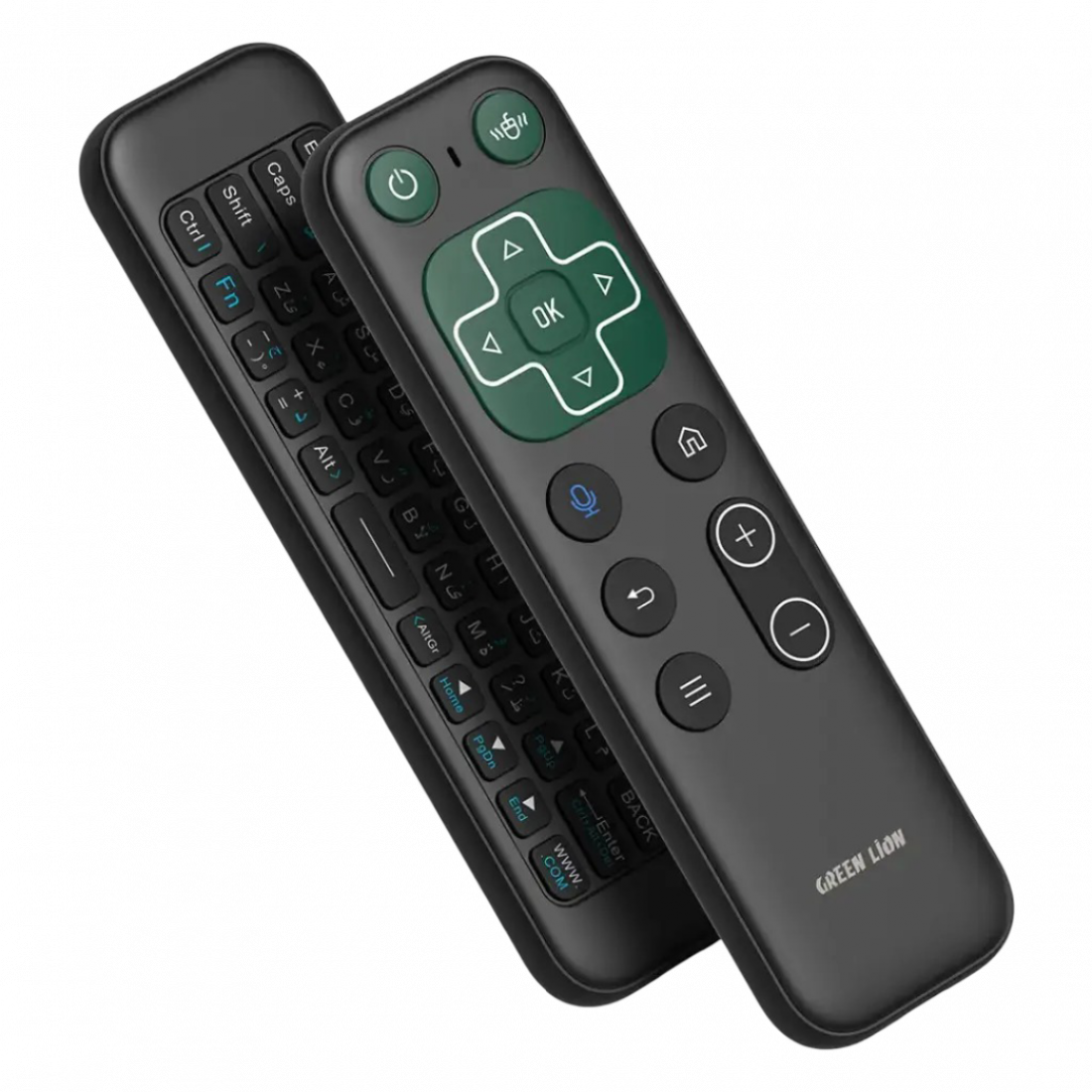 Green Lion Wireless Remote with Keyboard and Mouse - Black