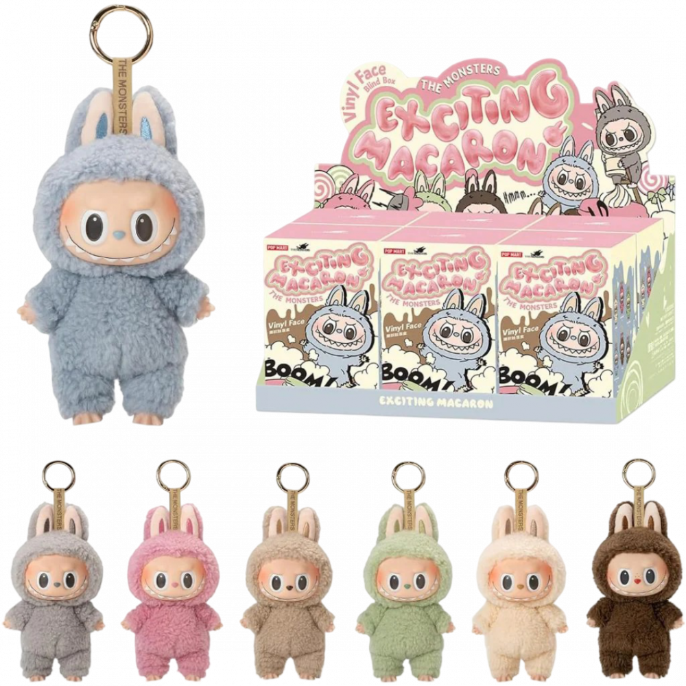 Labubu Exciting Macaron Plush toy v1