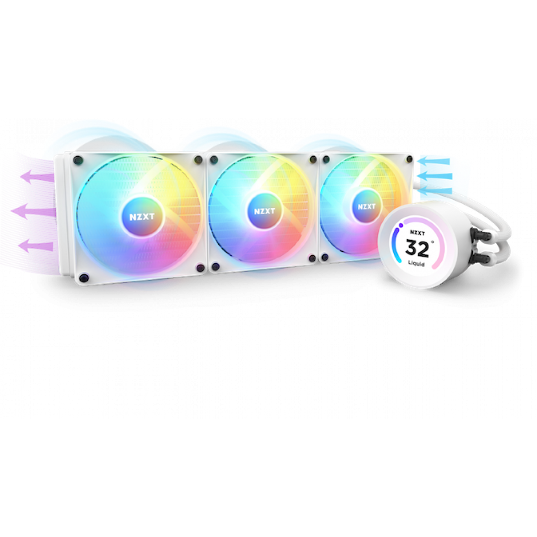 NZXT Kraken Elite 360 RGB Cooler - White