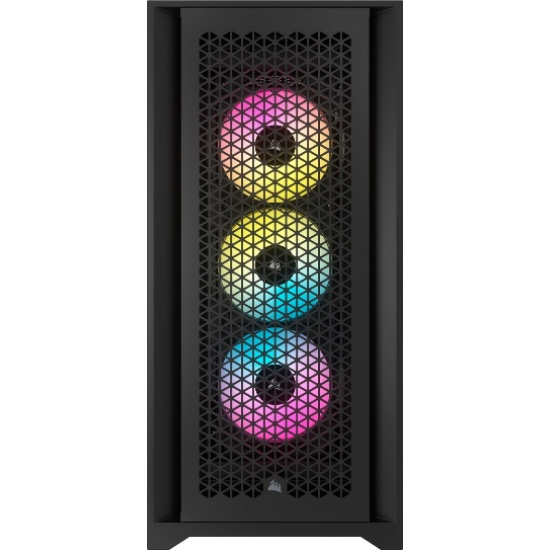 Corsair iCUE 5000D RGB Tempered Glass Mid-Tower ATX Case - Black