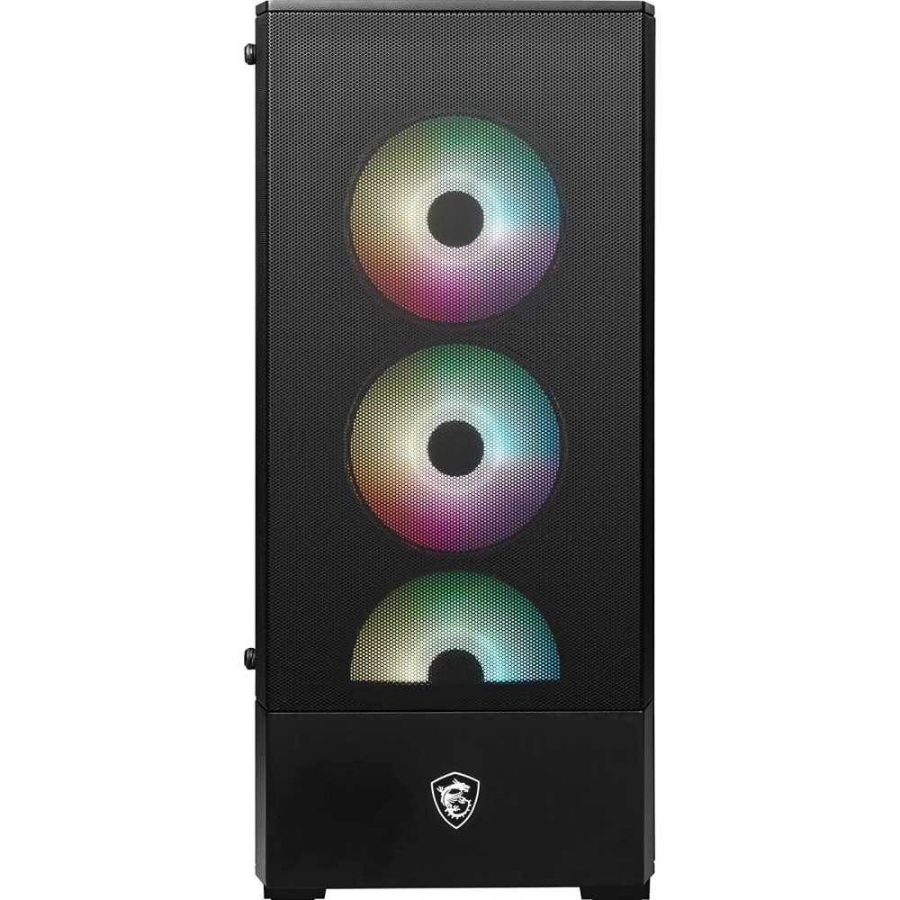 MSI MAG Forge 112 R Micro-ATX Tower Black Gaming Case