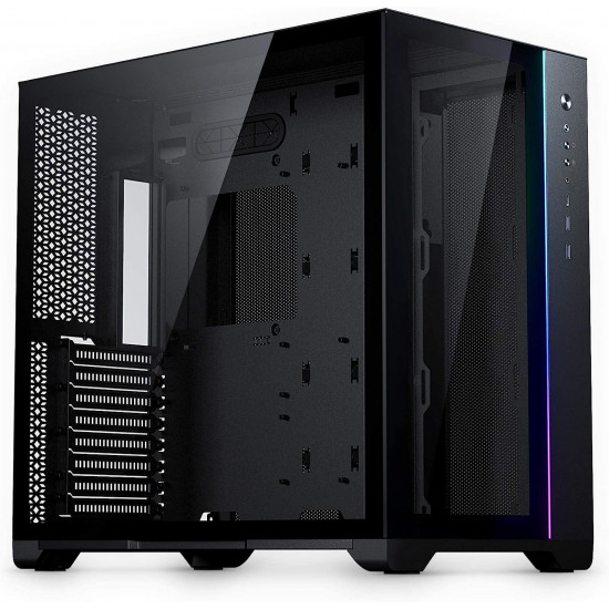 MagniumGear NEO Qube 2 IM - Dual Chamber ATX Mid-Tower case - Black