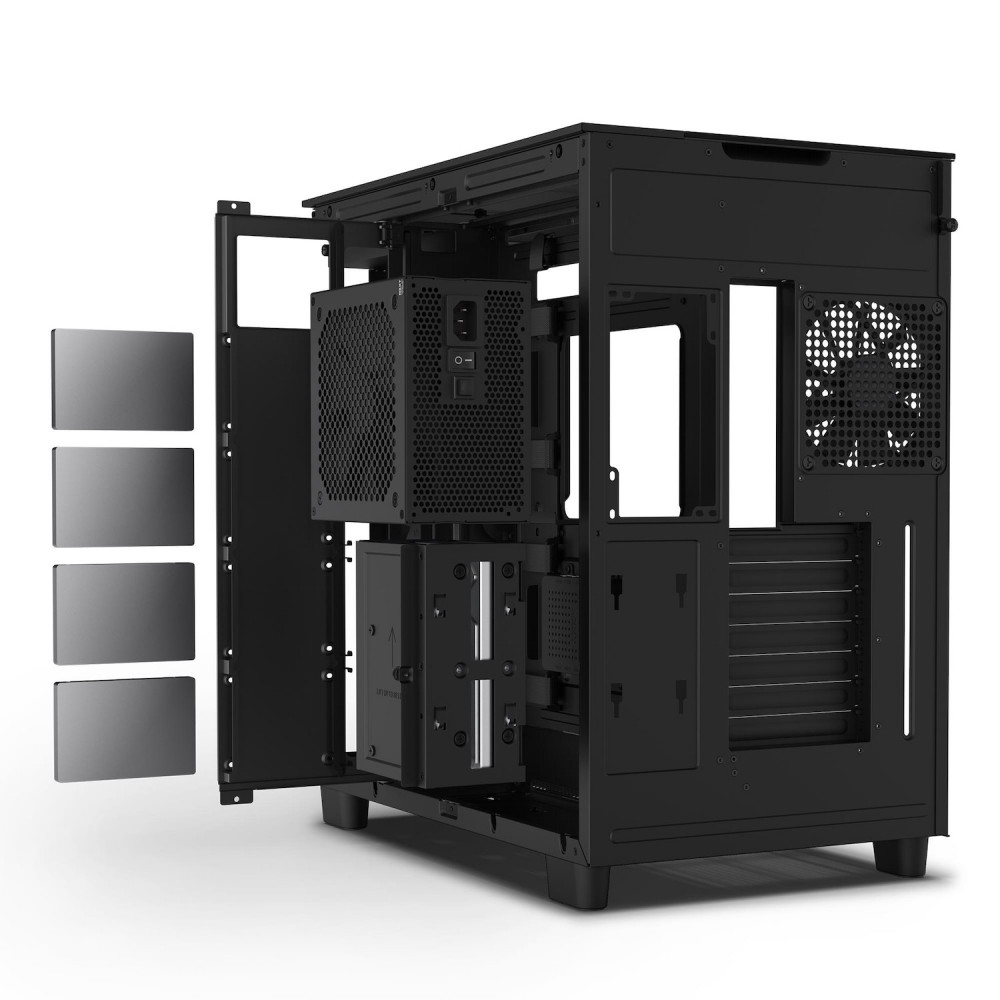 NZXT H9 Elite Edition ATX Mid Tower Case - Black