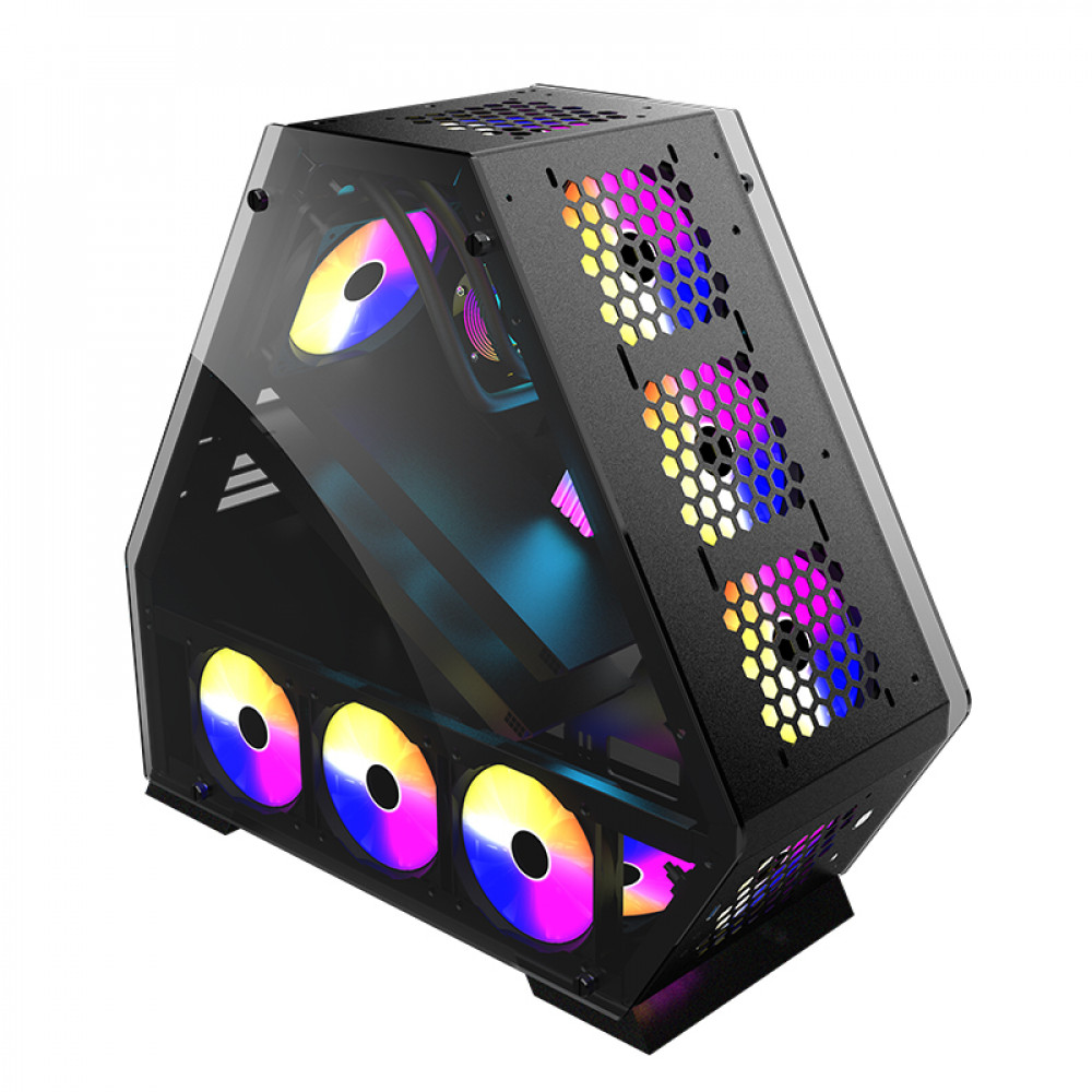 Skull T8 Gaming Case + 6 Fans