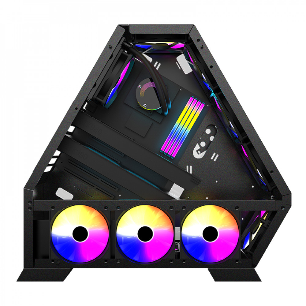 Skull T8 Gaming Case + 6 Fans