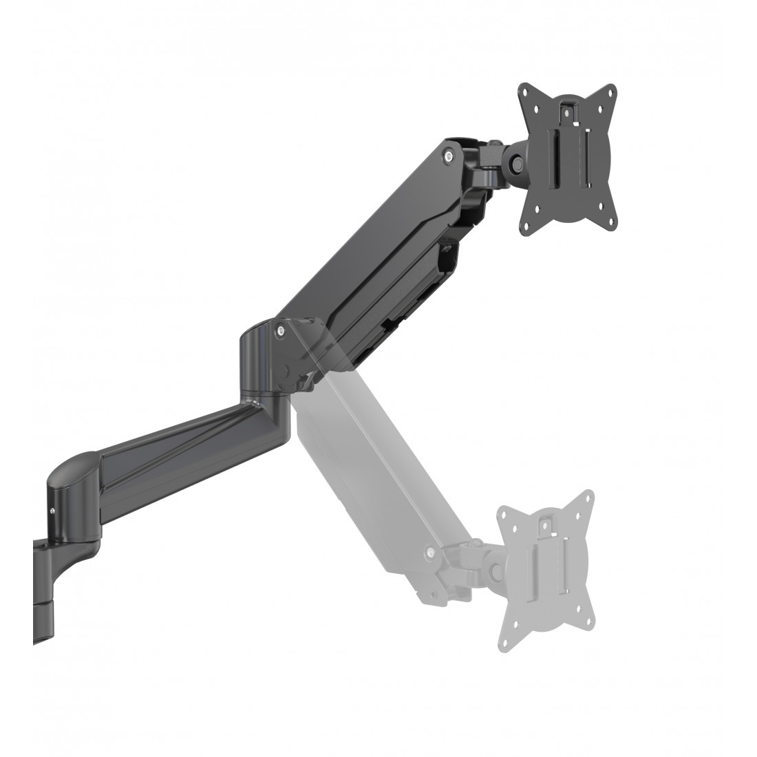 Devo Gaming Wall Monitor Arm - 2 Monitors