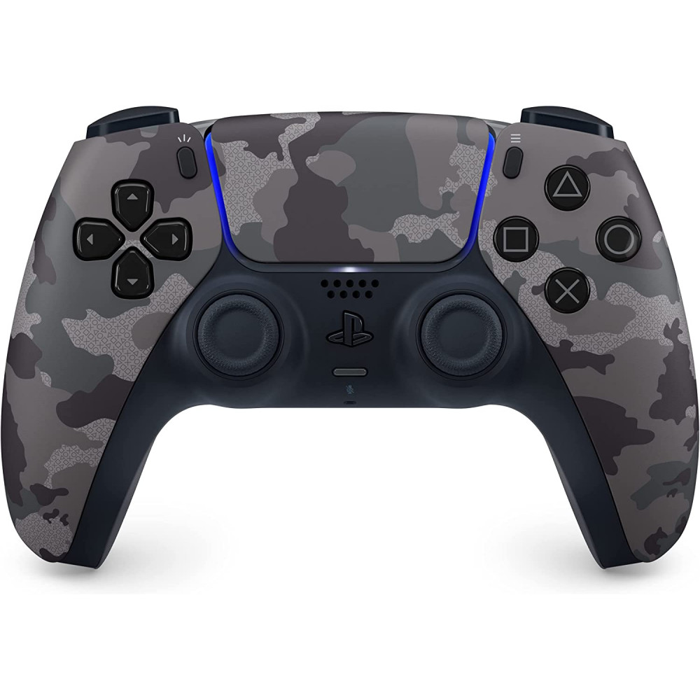 PS5 DualSense Wireless Controller Grey Camo