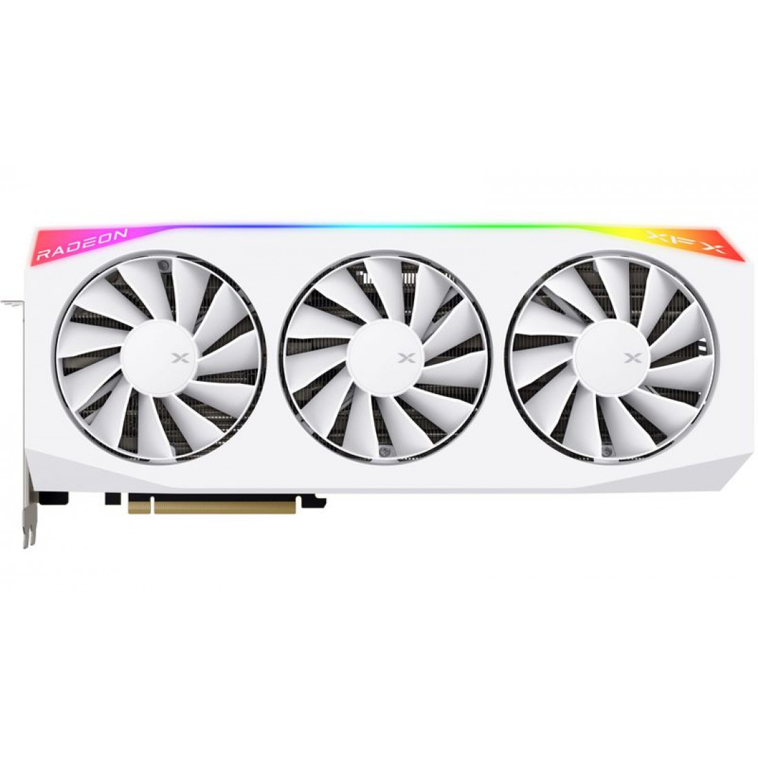 XFX Mercury RX 9070 XT OC Gaming Edition 16GB 3xDP GPU - White