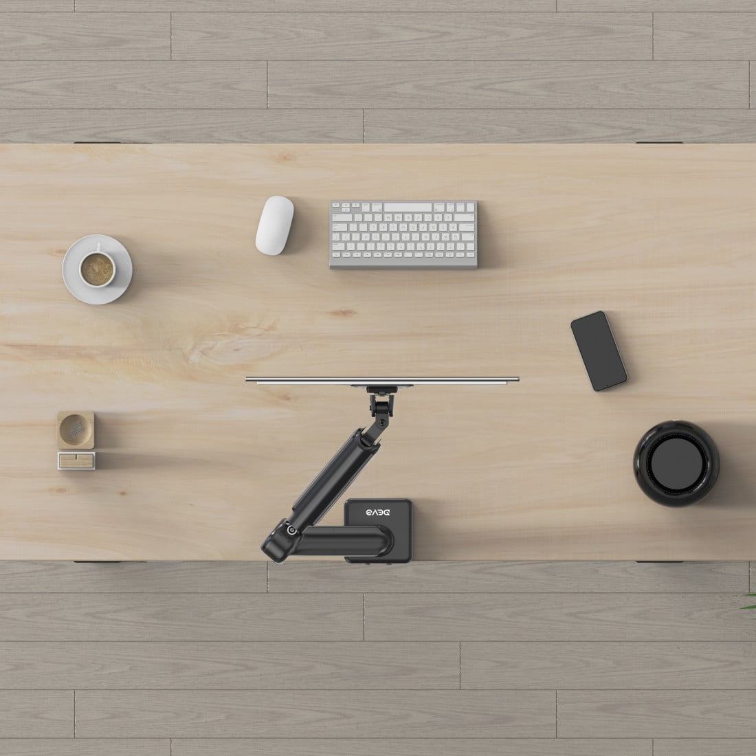 Devo Gaming Monitor Arm - Flexi Pro 1 - Black