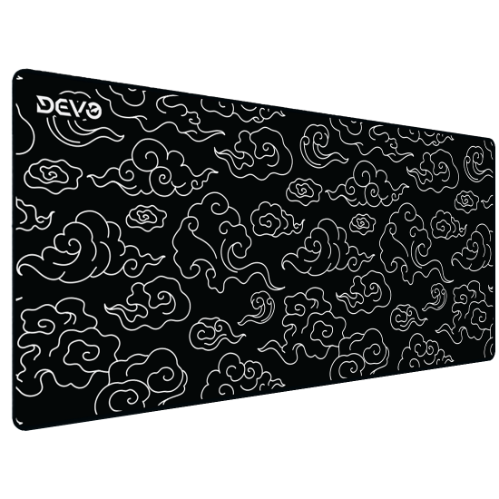 لوحة ماوس ألعاب ديفو Cloud Black 900 | سطح ممتد مقاوم للماء بدقة عالية