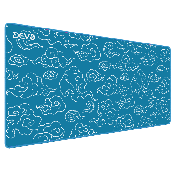 Devo Gaming mouse Pad - Cloud Blue