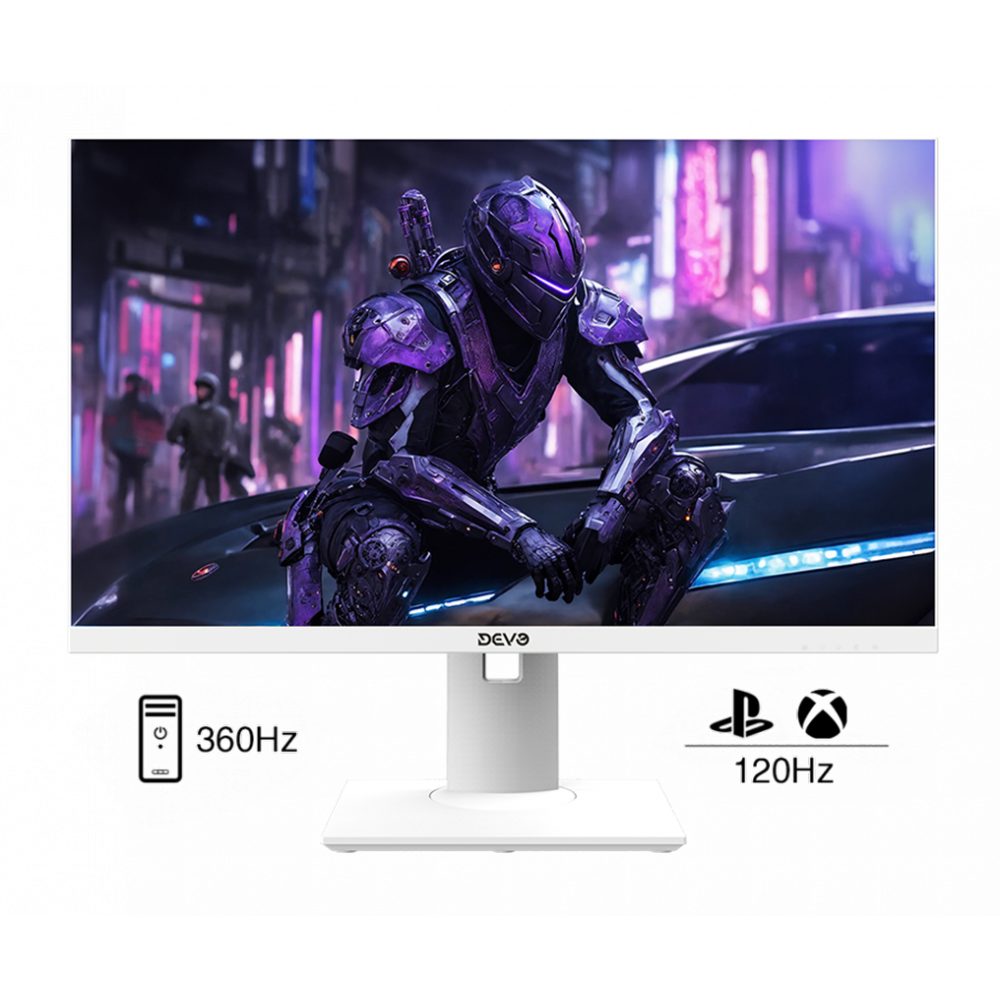 Devo Gaming monitor - DFI27360 - 27" Ultra-Fast IPS FHD 360Hz 0.3ms - White
