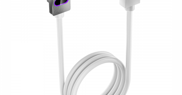 كابل AsiaHorse Hydrus 16PIN-B 2.0 ARGB 12VHPWR أبيض – طاقة GPU وإضاءة ...